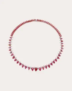 ANABELA CHAN Diamond And Sapphire Necklace - Multi