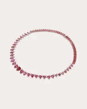 ANABELA CHAN Diamond And Sapphire Necklace