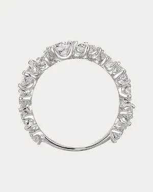ANABELA CHAN Diamond Milky Way Vermeil Ring - White