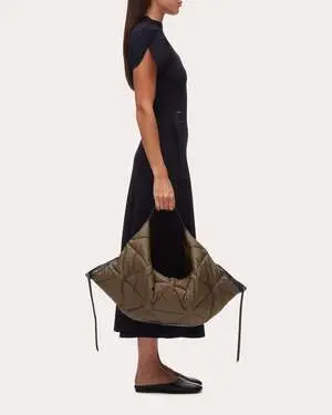 3.1 Phillip Lim Large Luna Folded Handbag - Green