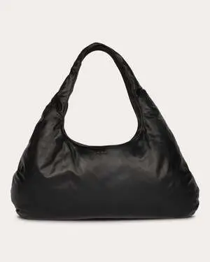 W 78 ST Large Cloud Leather Shoulder Bag