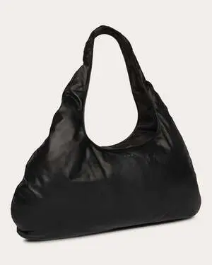 W 78 ST Large Cloud Leather Shoulder Bag