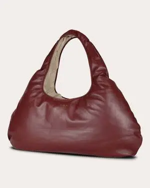 W 78 ST Large Cloud Leather Shoulder Bag