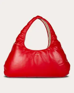 W 78 ST Large Cloud Leather Shoulder Bag