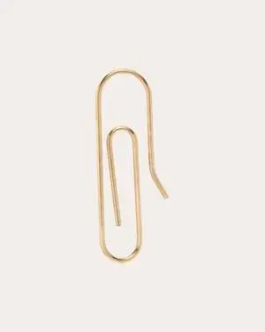 ZOE LEV 14k Paper Clip Drop Earring