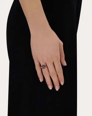 NANIS ITALIAN JEWELS Labradorite & Amethyst 18k Gold Gemstone Ring
