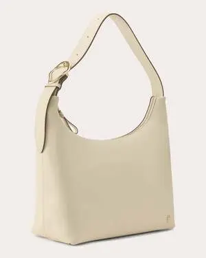 Helen Kaminski Signy Leather Shoulder Bag - White