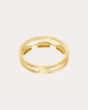 NANIS ITALIAN JEWELS Diamond & 18k Élite Double-band Ring
