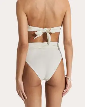 SEAQUELLE SWIM Bay Draped Bikini Bottoms
