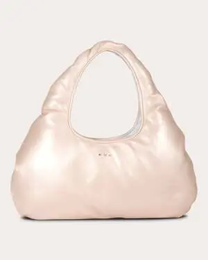 W 78 ST Medium Cloud Pearlescent Leather Shoulder Bag