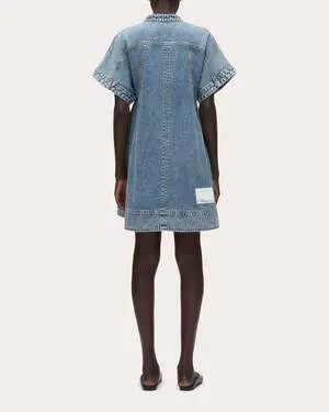 3.1 Phillip Lim Denim Trapeze Dress