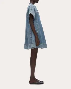 3.1 Phillip Lim Denim Trapeze Dress