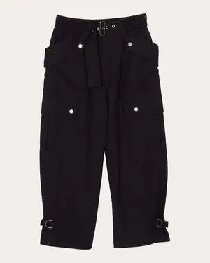 3.1 Phillip Lim Twill Utility Cropped Cargo Pants