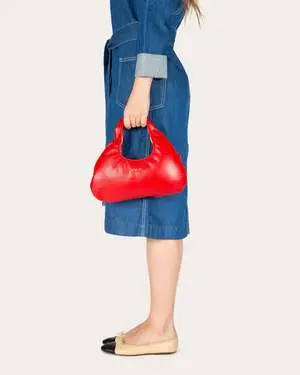 W 78 ST Micro Cloud Leather Tote