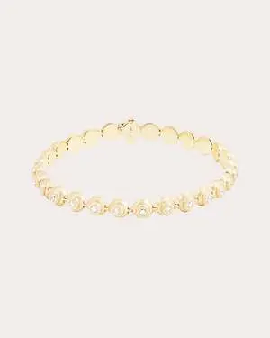CAMPBELL + CHARLOTTE 14k Evolve Link Bracelet - Diamond