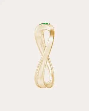 Natori Tsavorite & 14k Gold Shangri-la Ring