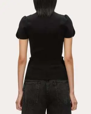 3.1 Phillip Lim Ribbed Mock Neck Top