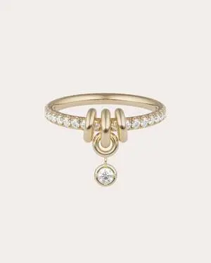 SPINELLI KILCOLLIN Diamond And 18k Pavé Pia Ring - Gold