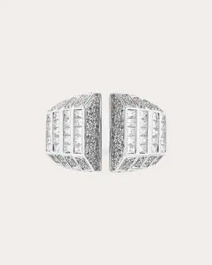 STATEMENT Diamond Open Ring - Silver
