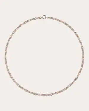 SPINELLI KILCOLLIN 18k Gold Two-tone Helio Chain Necklace - Multicolor
