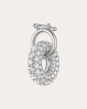 SPINELLI KILCOLLIN Mini Nebula Pavé Pendant - Silver