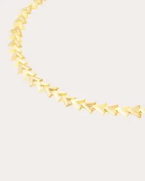 CAMPBELL + CHARLOTTE Spark Chevron Link Necklace