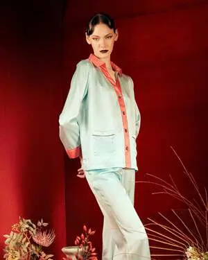 KARMA ON THE ROCKS Tokyo Silk Pajama Set