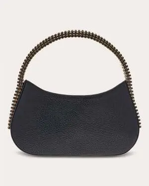 MANAR LAKTINEH Koda Crystal Embellished Leather Shoulder Bag