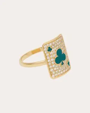 MYSTERYJOY Diamond And 18k Ring