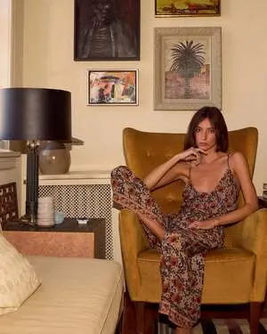 Natalie Martin Heath Floral V-neck Camisole