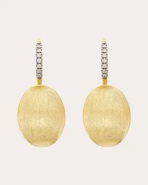 NANIS ITALIAN JEWELS Diamond And 18k Drop Earrings - Gold