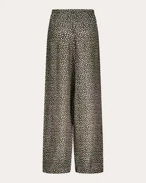 GIRLSMUSTHAVE Amelie Polka Dot Silk Pants
