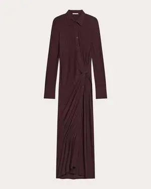 Women's Stretch-Jersey Shirt Dresses