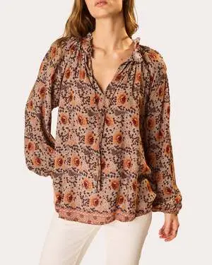 Natalie Martin Penny Floral Blouse - Multicolor