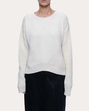 EOLAS Cotton Cashmere Bow Sweater