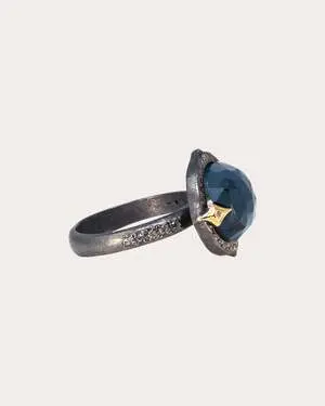 Armenta Topaz And Diamond Ring