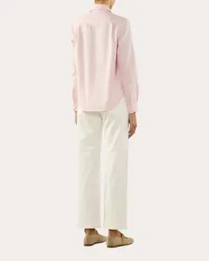 WITH NOTHING UNDERNEATH Classic Oxford Shirt - Pink