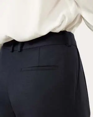WITH NOTHING UNDERNEATH Rampling Wool Wide-leg Trousers - Blue