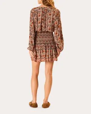 Natalie Martin Tolan Floral Button-up Top