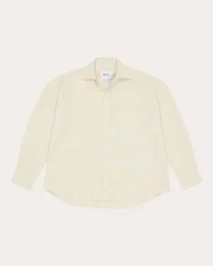 WITH NOTHING UNDERNEATH Weekend Organic Hemp Shirt - Neutral