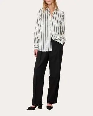 WITH NOTHING UNDERNEATH The Boyfriend Tencel™ Shirt