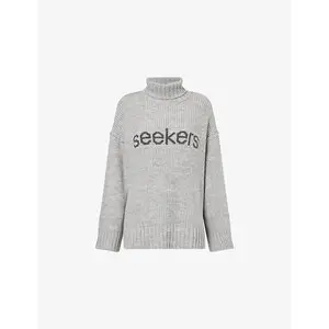 SISTERS & SEEKERS Misty Roll-neck Knitted Jumper