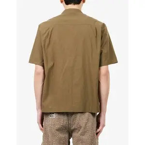 HERESY Tatter Swirl-embroidered Cotton Shirt