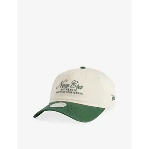 New Era 9twenty Logo Cotton Cap - Light Beige