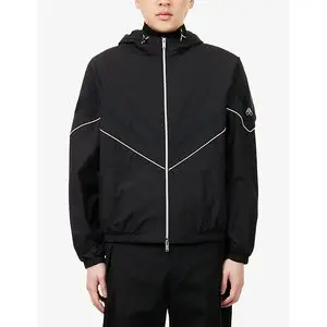 Moose Knuckles Top Flight Hooded Shell Jacket