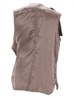 Rick Owens Sleeveless Island Shirt - Bronze