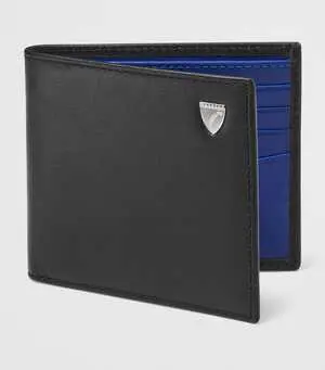 ASPINAL OF LONDON Leather Bifold Wallet - Black