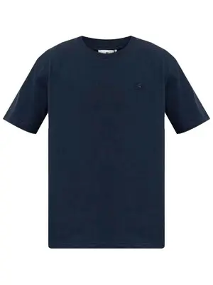 Etro Cotton T-shirt With Embroidered Pegasus - Blue
