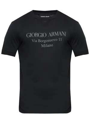 Giorgio Armani Logo Shirts For Men