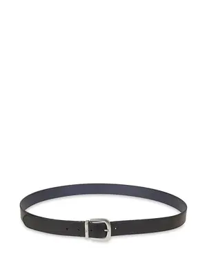Valentino Garavani V Logo Reversible Belt - Black